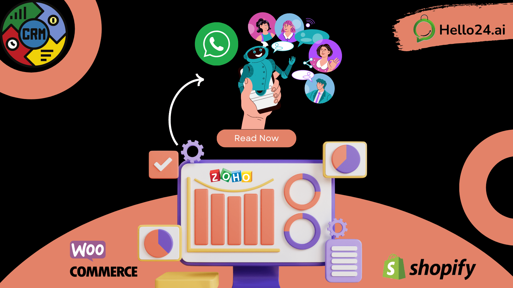 Zoho CRM WhatsApp API Chatbot Integration Zoho CRM WhatsApp API Chatbot Integration